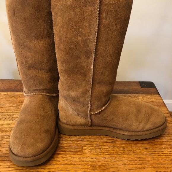 UGG | Shoes | Ugg Classic Tall Boots In Chestnut | Poshmark